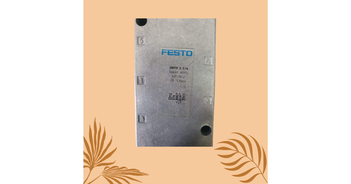 FESTO JMFH-5-1/4 SOLENOID VALVE | Engineering Bee