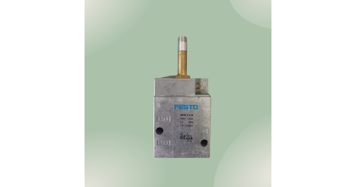 FESTO MFH-3-1/8 SOLENOID VLAVE | Engineering Bee
