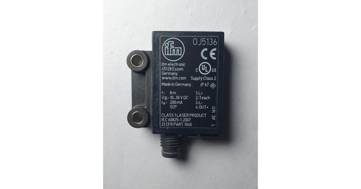 IFM OJ5136 SENSOR | Engineering Bee