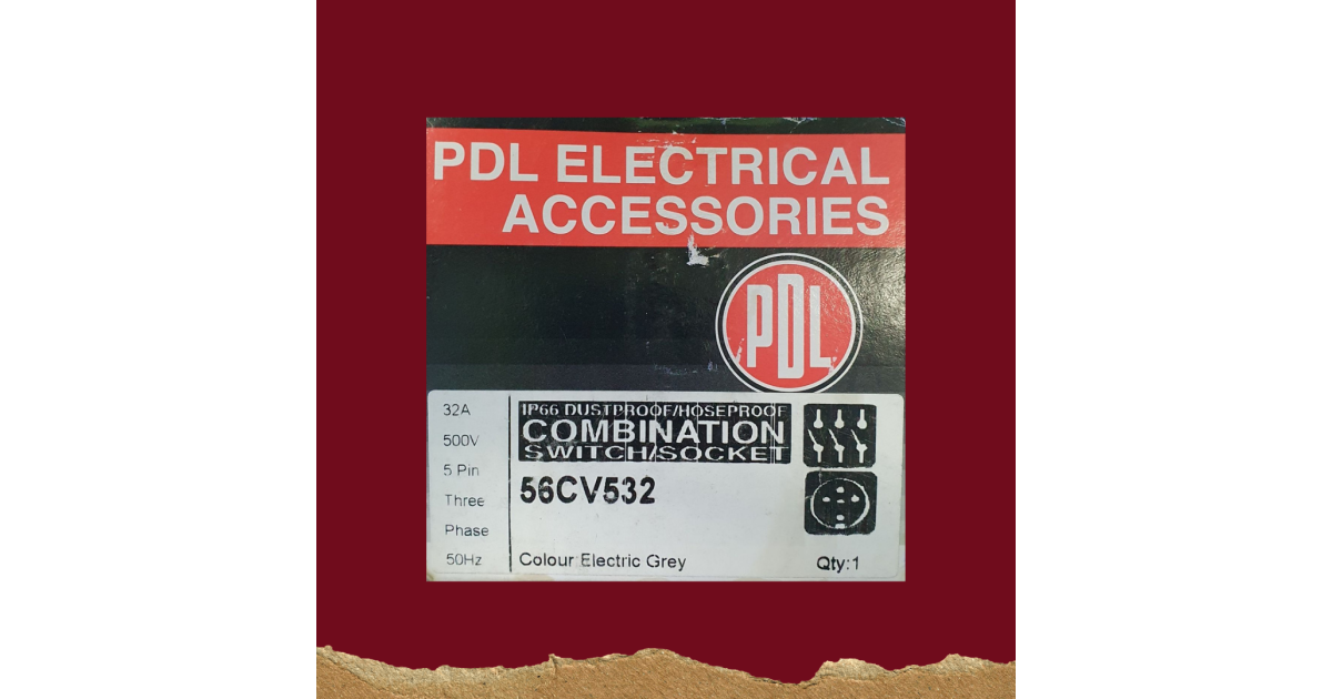 PDL ELECTRICAL ACCESSORIES 56CV532 | Engineering Bee